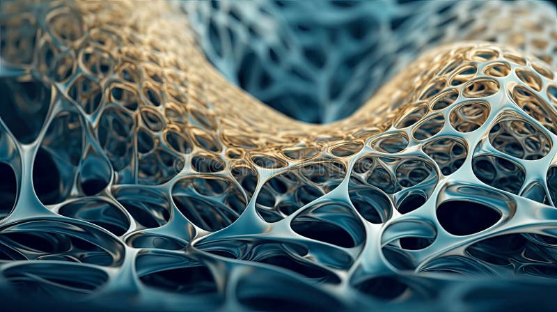 Background, Embossed Surface, Mesh Structure, Infinity Style. Light ...