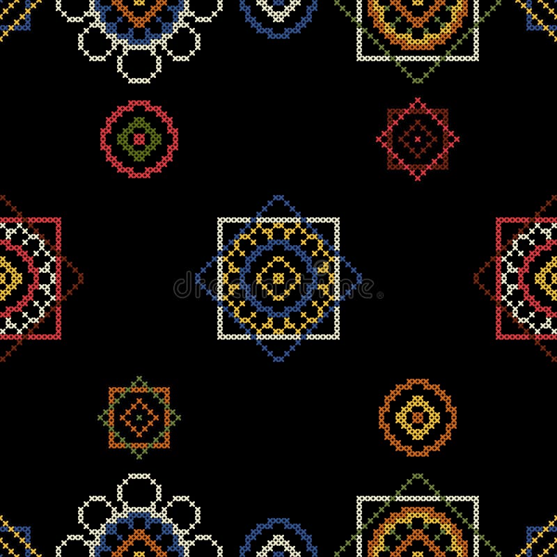 Background for Embroidery Art. Stock Vector - Illustration of backdrop ...