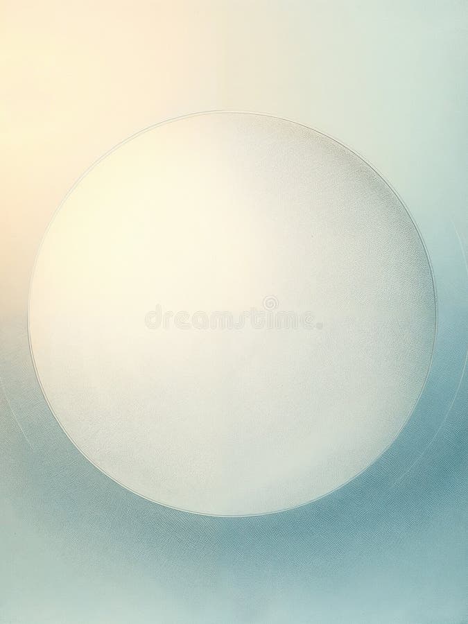 Background with Empty Circle in Center. AI Stock Illustration ...