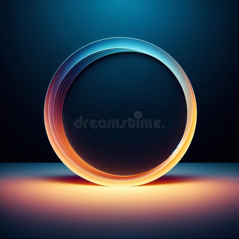 Empty Circle Poster Surrounded by Spices and Herbs on Wooden Background ...