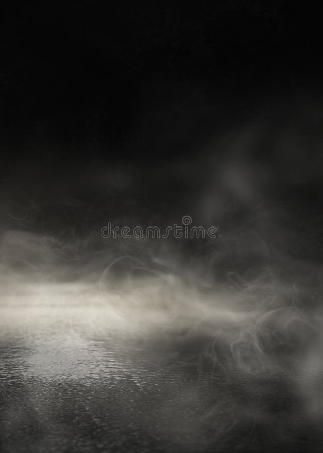 Background of an Empty Dark-black Room. Stock Image - Image of backdrop ...