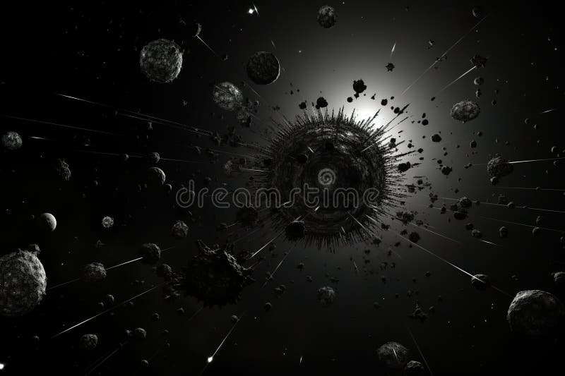 Background Explosion of Stars Cluster Takes Shape in the Solar System ...