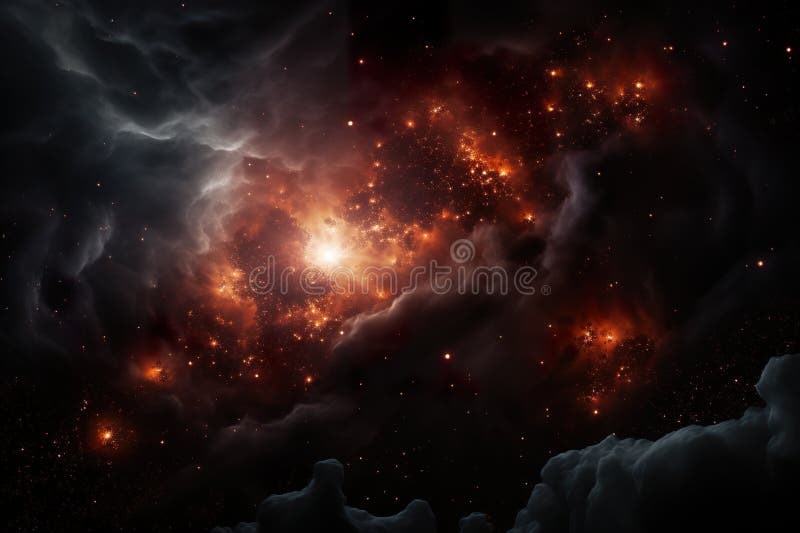 Background Explosion of Stars Cluster Takes Shape in the Solar System ...