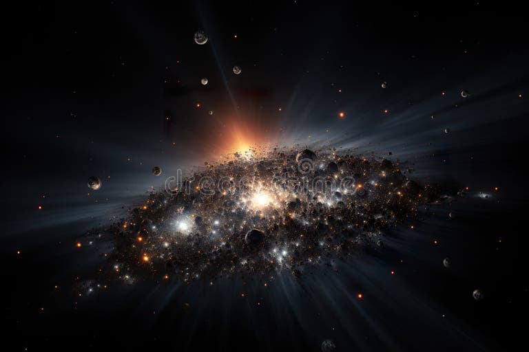 Background Explosion of Stars Cluster Takes Shape in the Solar System ...