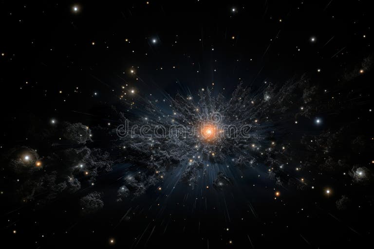 Background Explosion of Stars Cluster Takes Shape in the Solar System ...
