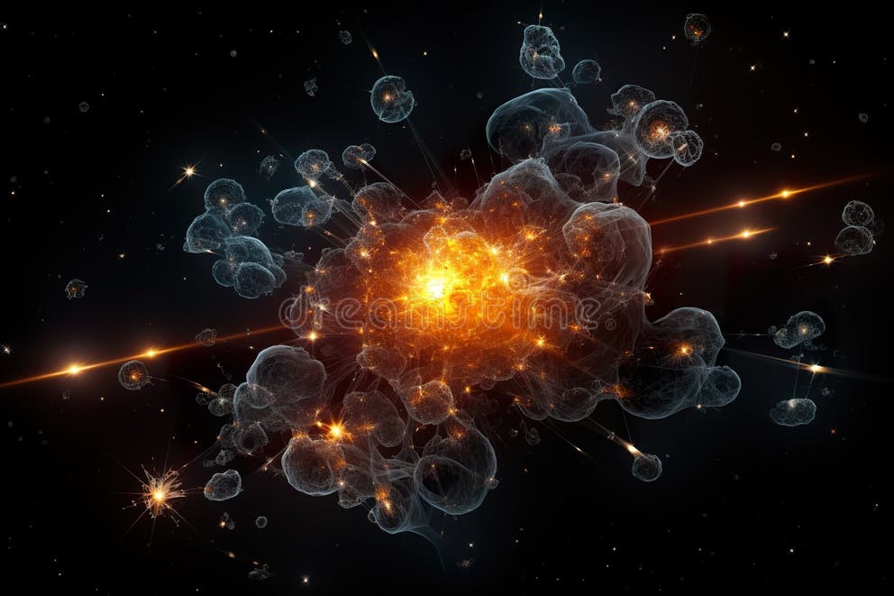 Background Explosion of Stars Cluster Takes Shape in the Solar System ...