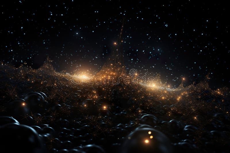 Background Explosion of Stars Cluster Takes Shape in the Solar System ...