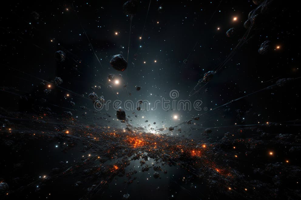 Background Explosion of Stars Cluster Takes Shape in the Solar System ...