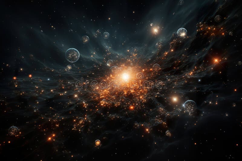 Background Explosion of Stars Cluster Takes Shape in the Solar System ...