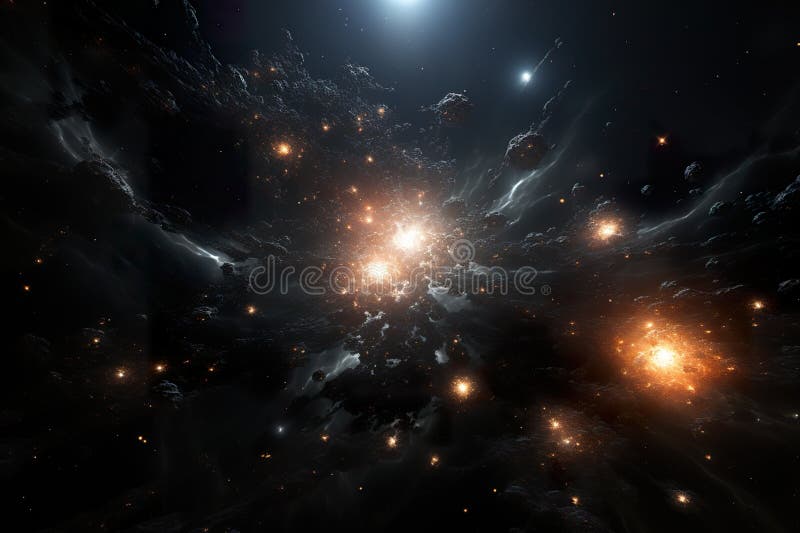 Background Explosion of Stars Cluster Takes Shape in the Solar System ...