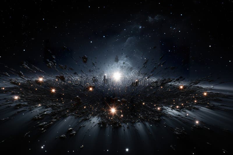 Background Explosion of Stars Cluster Takes Shape in the Solar System ...