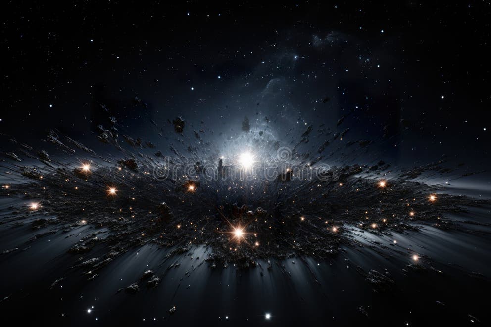 Background Explosion of Stars Cluster Takes Shape in the Solar System ...