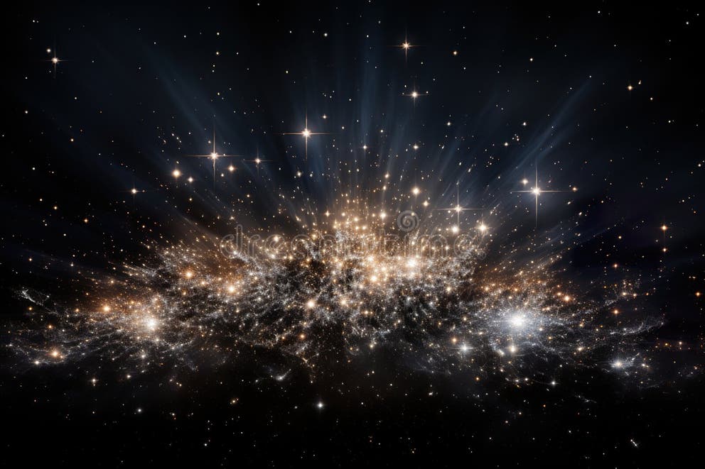 Background Explosion of Stars Cluster Takes Shape in the Solar System ...