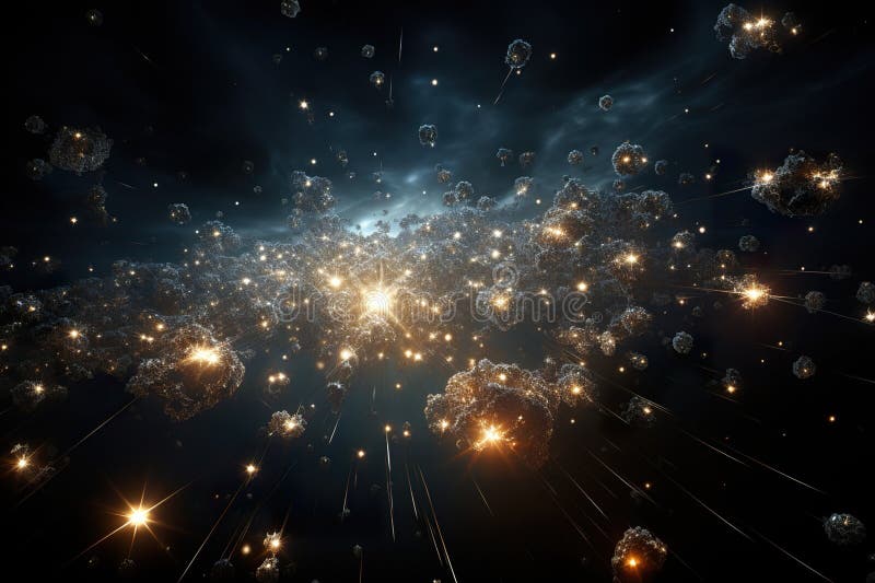 Background Explosion of Stars Cluster Takes Shape in the Solar System ...