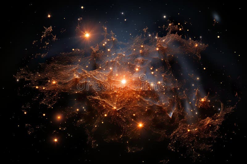 Background Explosion of Stars Cluster Takes Shape in the Solar System ...
