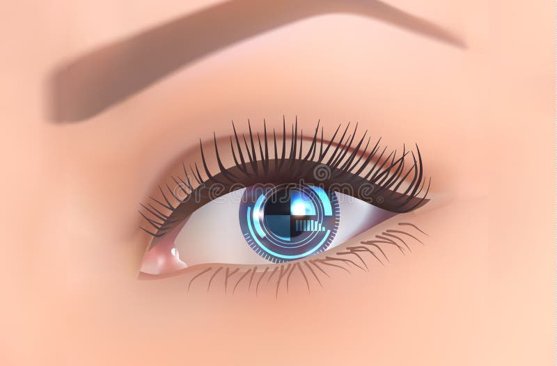 Eye Projection Stock Illustrations – 610 Eye Projection Stock ...