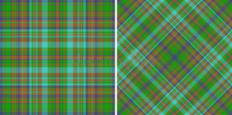 Background Fabric Seamless. Check Vector Textile Stock Vector ...