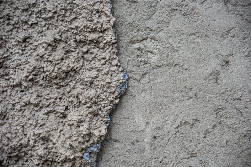 Texture with a Fallen Rough Wall Coating Stock Image - Image of decay ...