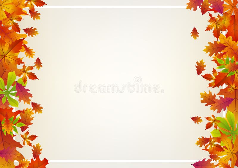Fall Side Border Stock Illustrations – 161 Fall Side Border Stock ...