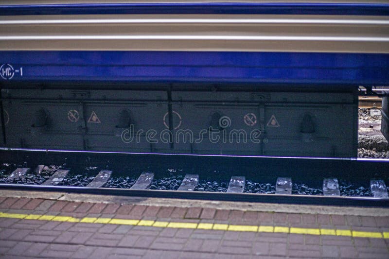 Background of a Fast Passing Train Stock Photo - Image of vehicle ...