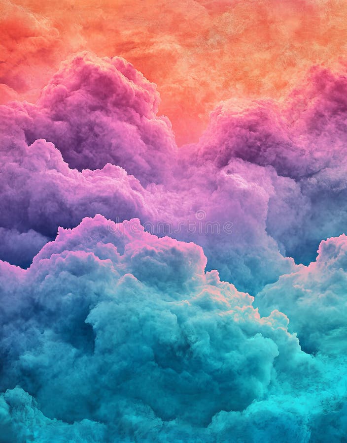 The Background Features a Colorful Pastel Watercolor Design that Adds a ...