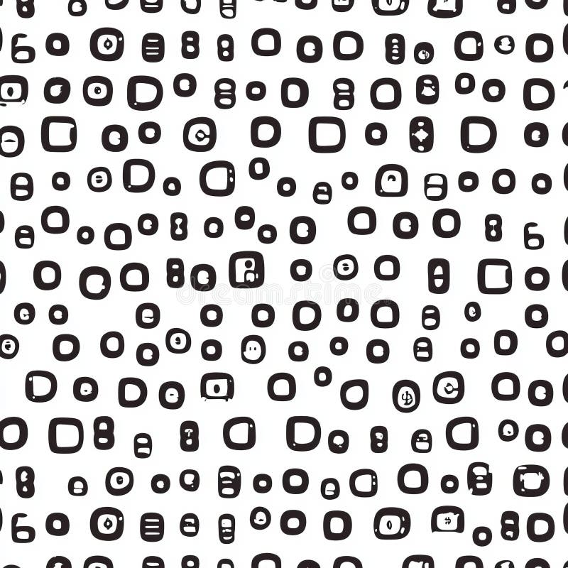 Background Features Streaming Abstract Binary Code With A Padlock It