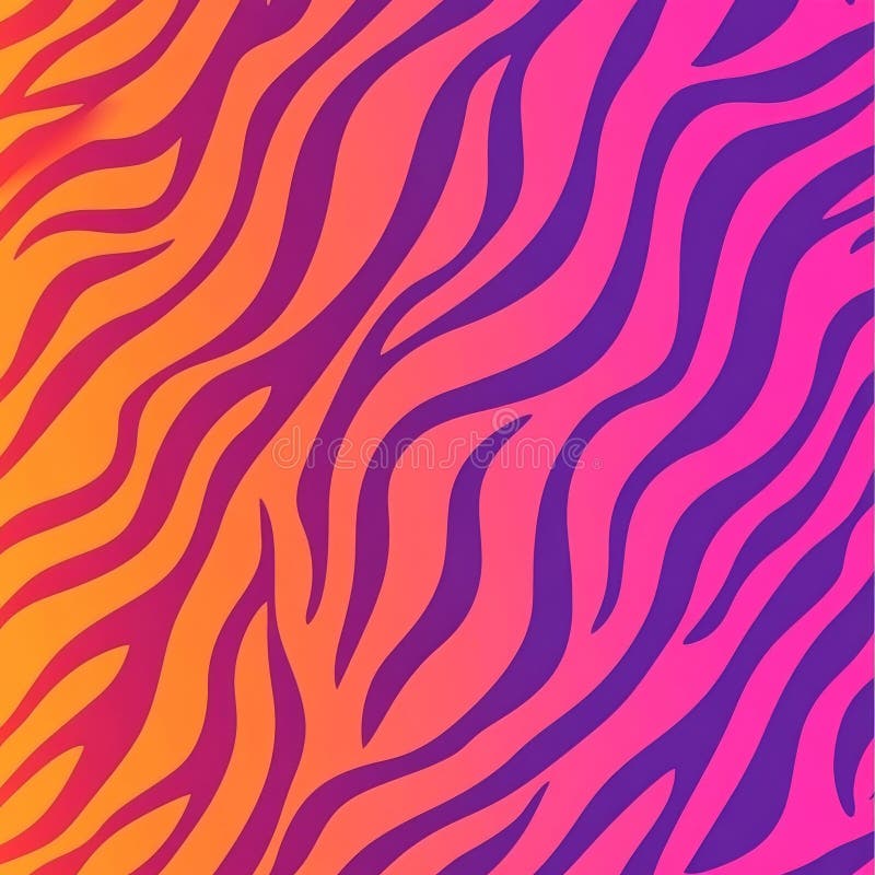 Background Featuring Abstract Gradient Zebra Stripes Pattern Stock ...