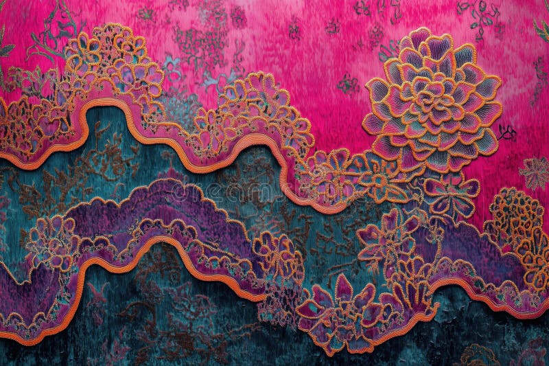 A Background Featuring the Intricate and Unique Patterns of Batik ...