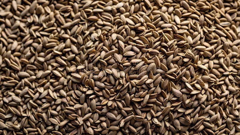 Background with Various Seeds. Background with Seeds. Detailed Seed ...