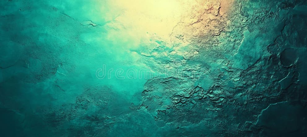 A Background Featuring a Turquoise and Green Gradient, Complete with a ...