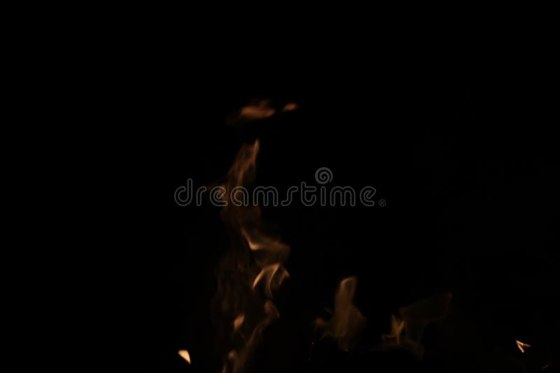 Background Feint Blurred Orange Sparks Fire Against Black Copyspace ...