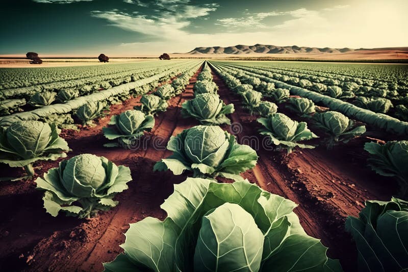 Cabbage Plantations Stock Illustrations – 78 Cabbage Plantations Stock ...