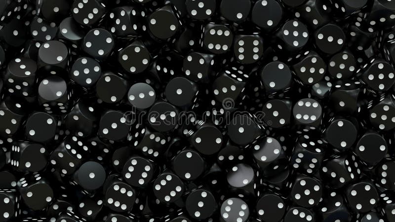 Black White Dice Stock Illustrations – 10,156 Black White Dice Stock ...