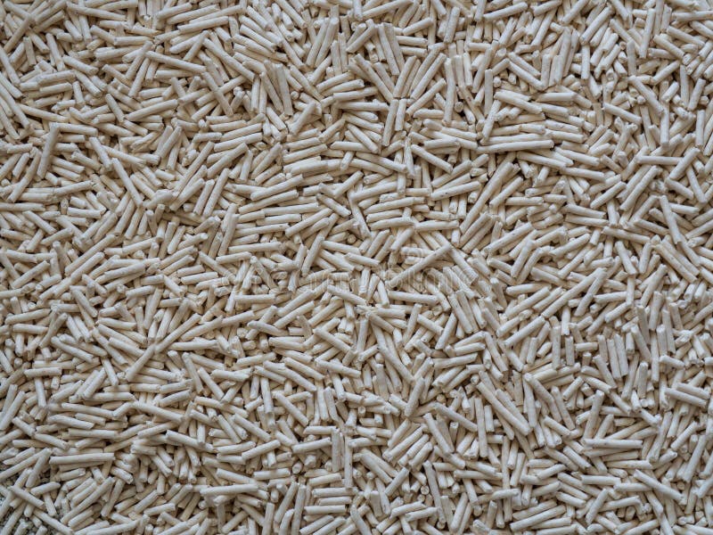 Background of the Fine Particles of Tofu Cat Litter Stock Image - Image ...