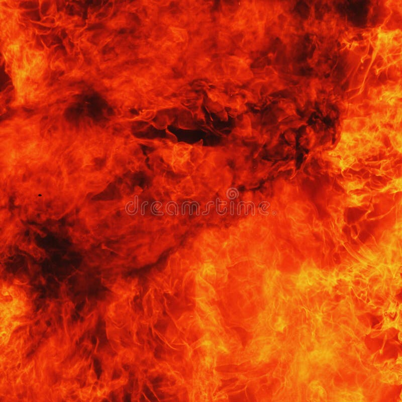 Background of Fire As a Symbol of Eternal Torment Stock Photo - Image ...