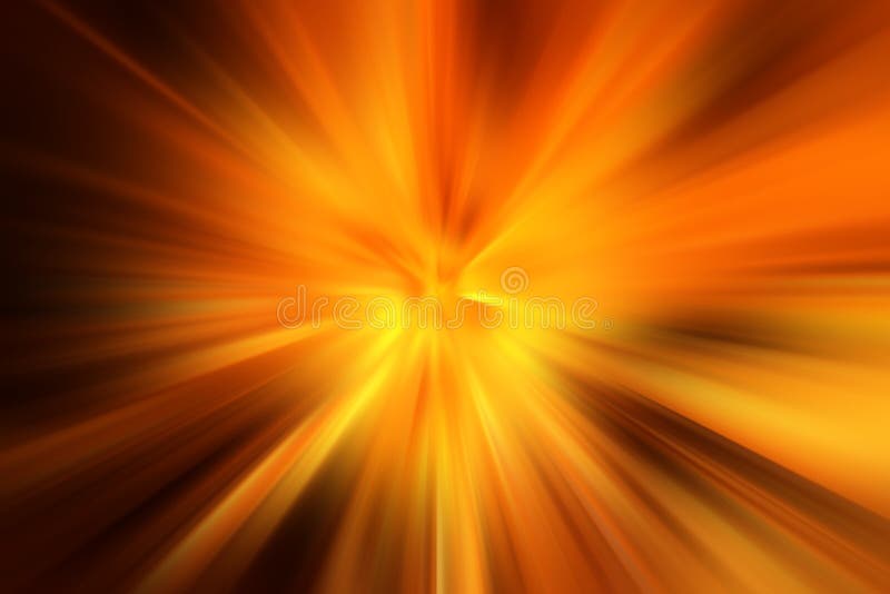 Background with Fire-colored Radial Explosion Stock Illustration ...