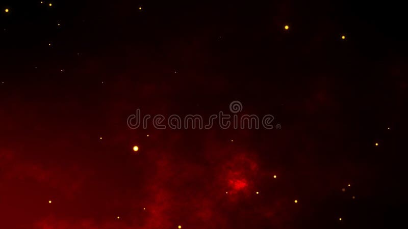 Background of Fire Sparks. Effect of Red Flashes of Fire on Dynamic ...