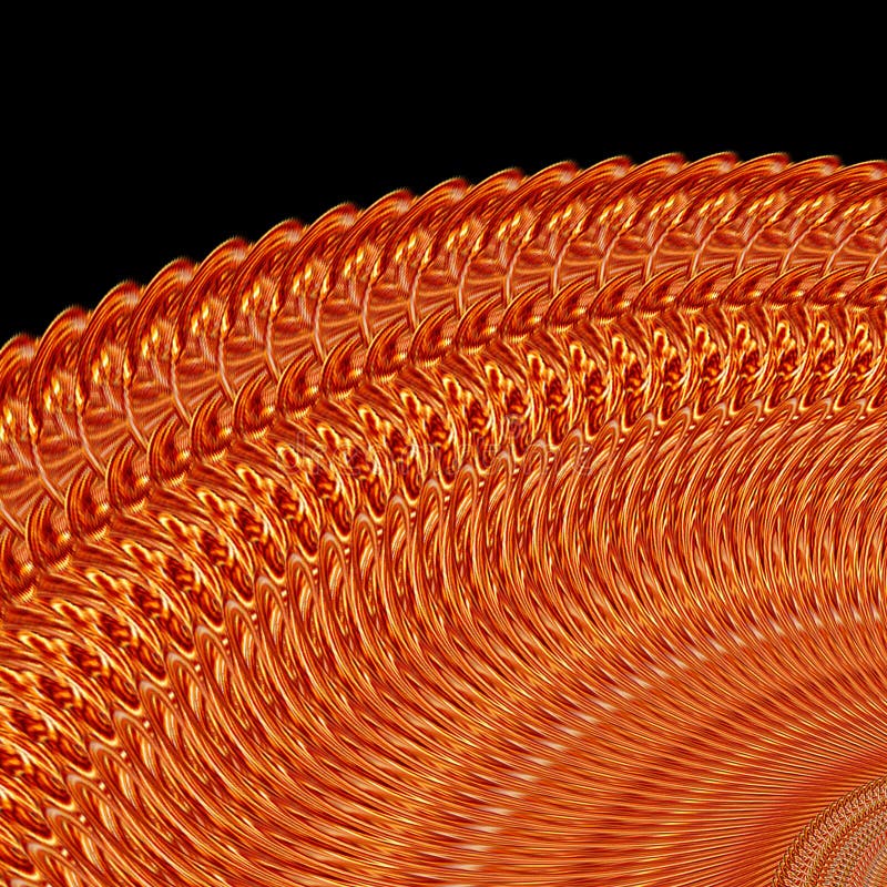 Background with Fire Wave Weave and Copy-space Stock Illustration ...