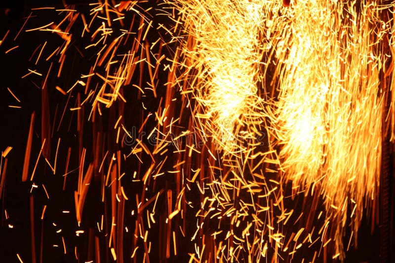 Background with fire spark stock image. Image of fire - 103528735