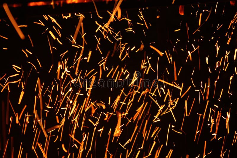 Background with fire spark stock photo. Image of black - 103529032