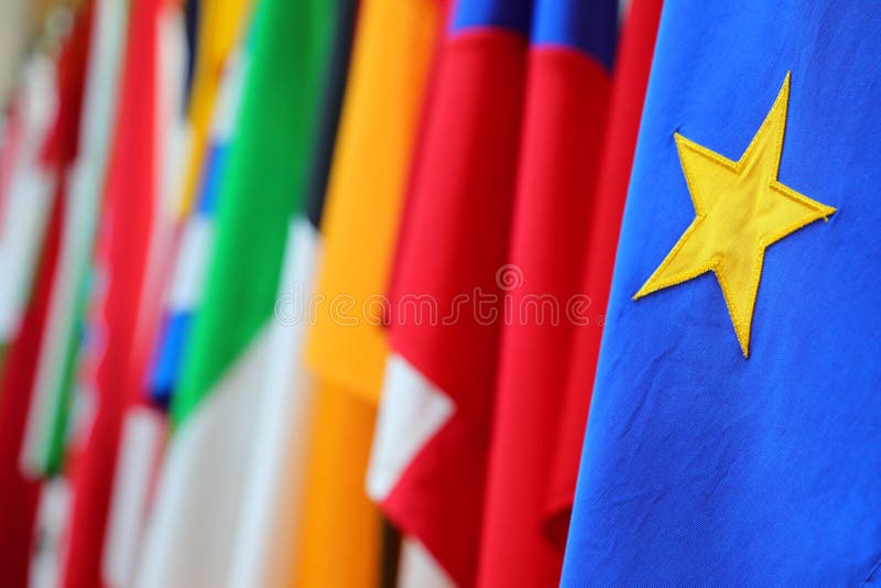 Background of Flag of Many Country Stock Photo - Image of europe, flags ...