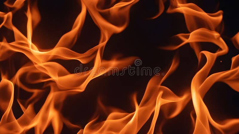 Background with Flames a Fiery Background with a Black and Orange Color ...