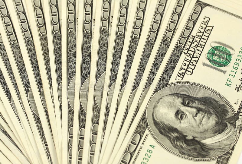 Flapper Money American Hundred Dollar Bills Stock Photos - Free ...