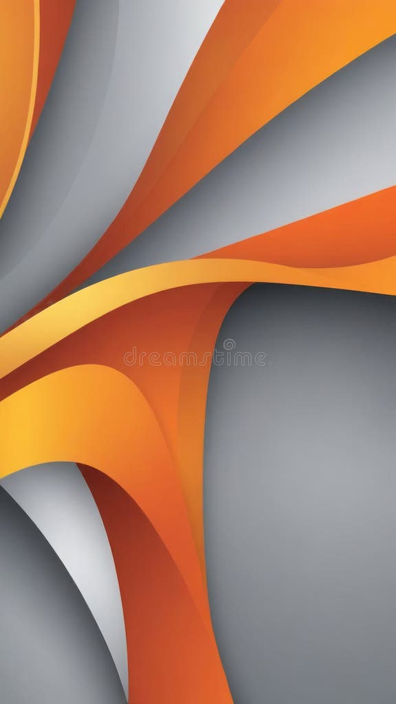 Background from Flared Shapes and Orange Stock Image - Image of ...