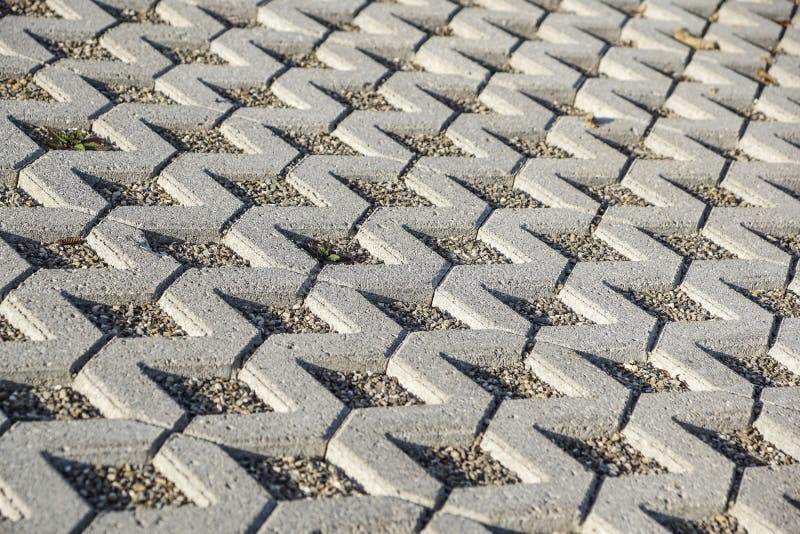 Background of a Floor of Self-locking Stones Stock Image - Image of ...