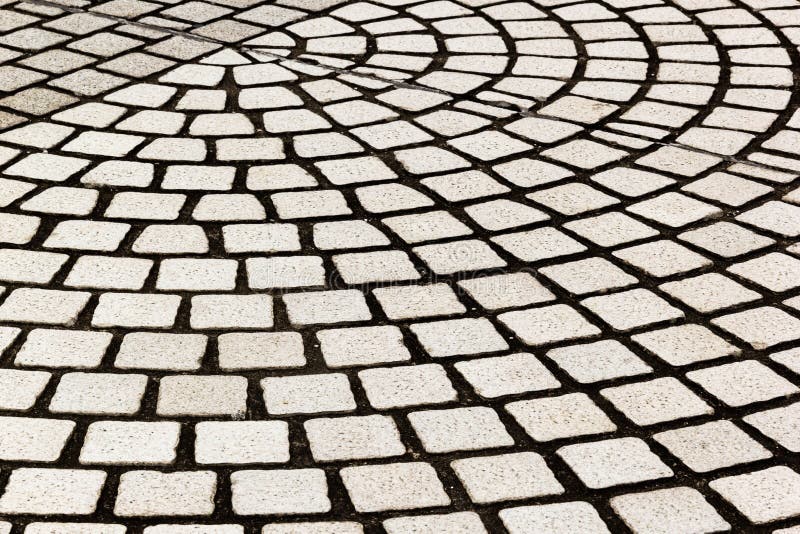 Background of Flooring in Circle Pattern Stock Photo - Image of ...