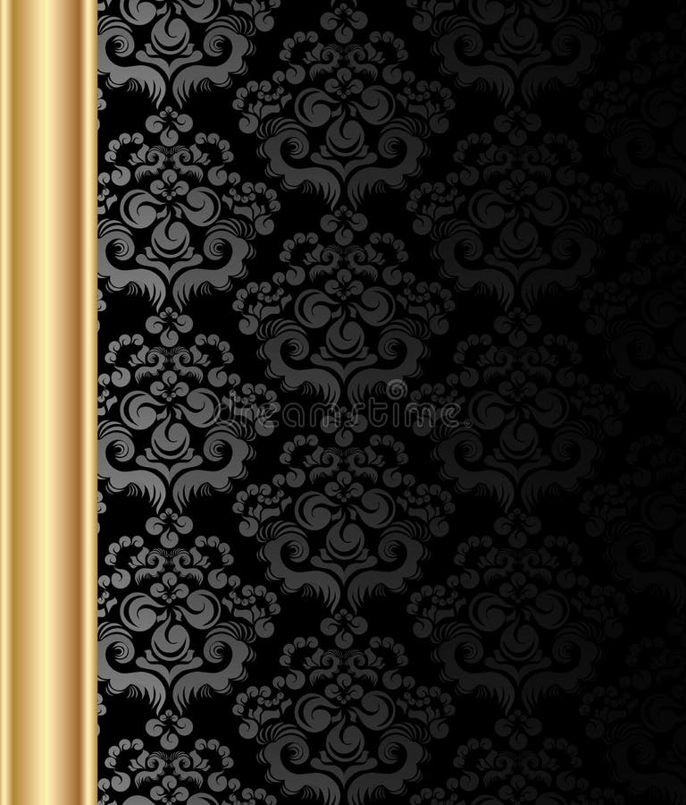 Background with Floral Ornament Stock Vector - Illustration of artistic ...