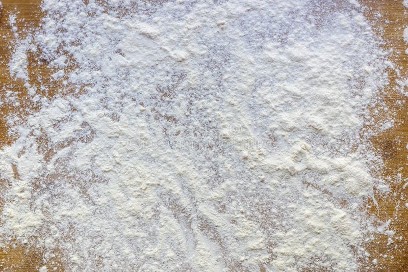 Background of Flour on a Table Stock Photo - Image of carriage, table ...