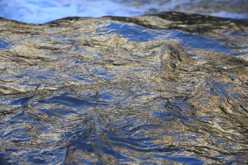 Background of Flowing Water and Stone Stock Photo - Image of stone ...