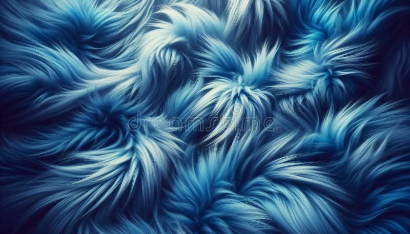 Background of Fluffy Fur Texture Stock Illustration - Illustration of ...